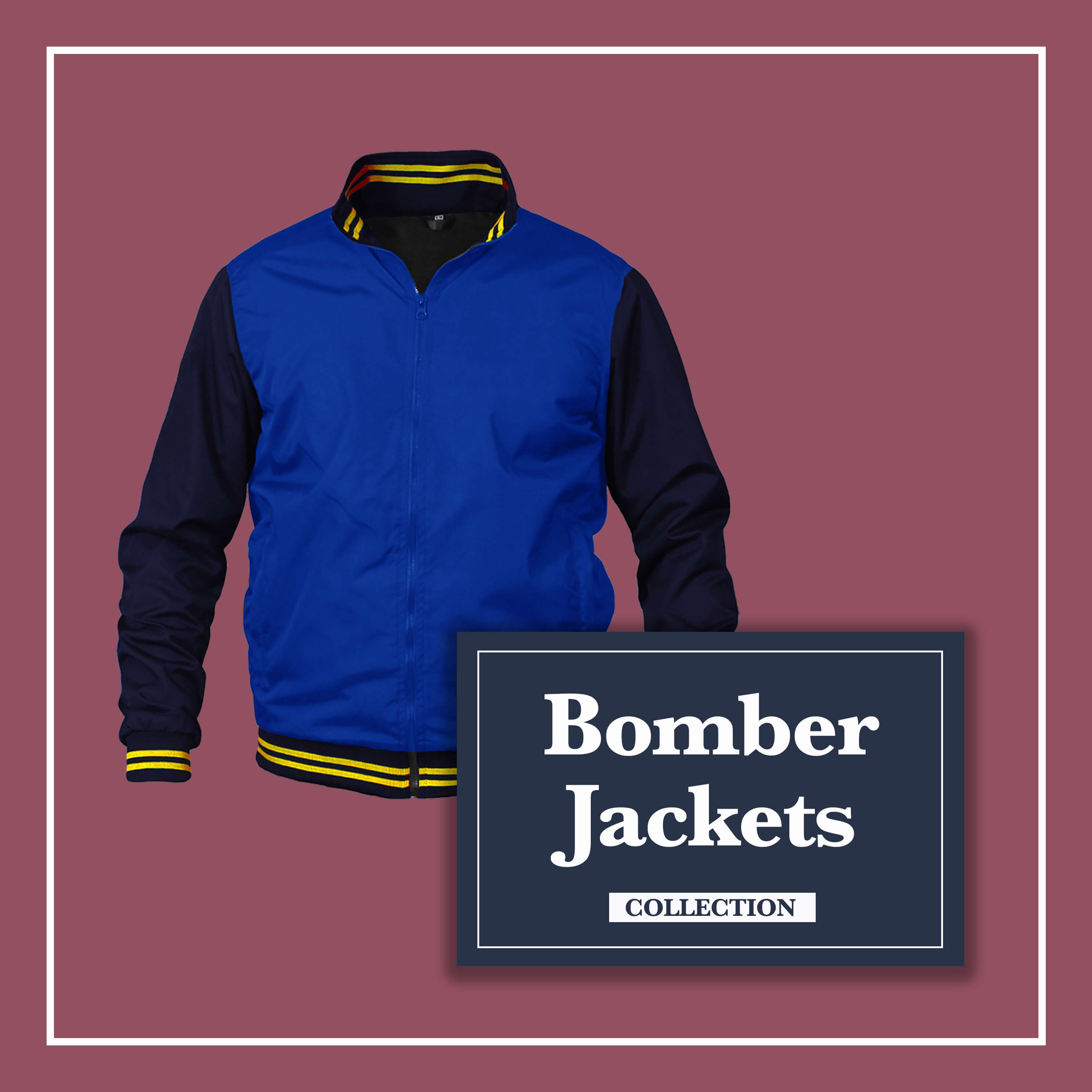 Bomber jackets with embroidered car logo emblems – Racewear24